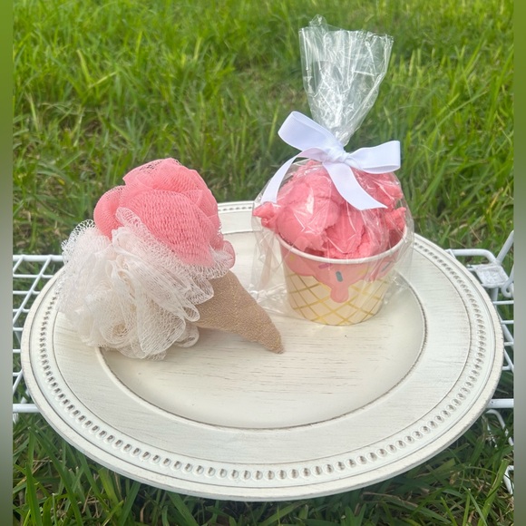 Bath & Body | 4 Scoops Of Strawberry Goats Milk Soap And Ice Cream Cone ...
